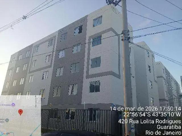 Apartamento para Venda em Rio de Janeiro/RJ Guaratiba 2 Quartos