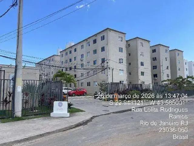 Apartamento para Venda em Rio de Janeiro/RJ Guaratiba 2 Quartos