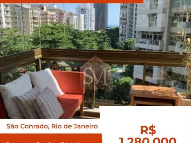 Apartamento para Venda em Rio de Janeiro/RJ São Conrado 2 Quartos