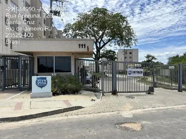 Apartamento para Venda em Rio de Janeiro/RJ Santa Cruz 2 Quartos