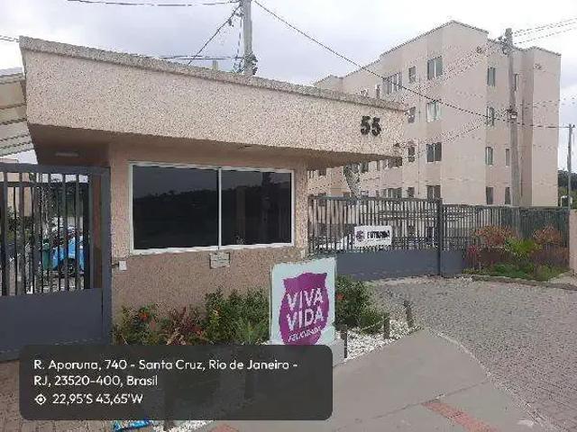 Apartamento para Venda em Rio de Janeiro/RJ Santa Cruz 2 Quartos