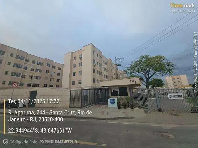 Apartamento para Venda em Rio de Janeiro/RJ Santa Cruz 2 Quartos