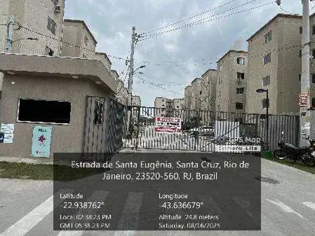 Apartamento para Venda em Rio de Janeiro/RJ Santa Cruz 2 Quartos