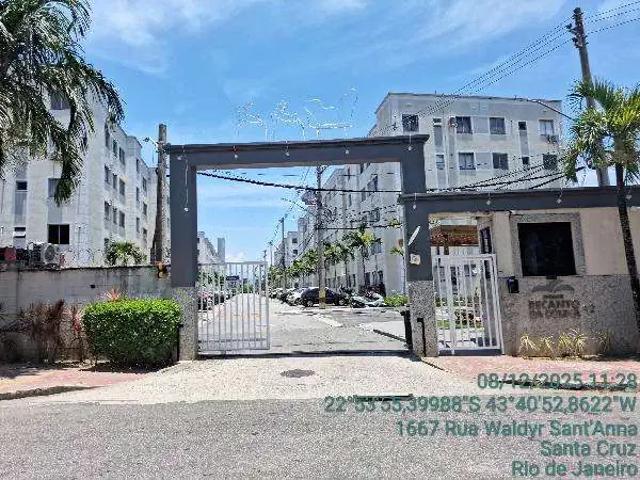 Apartamento para Venda em Rio de Janeiro/RJ Santa Cruz 2 Quartos