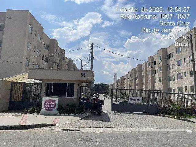 Apartamento para Venda em Rio de Janeiro/RJ Santa Cruz 2 Quartos