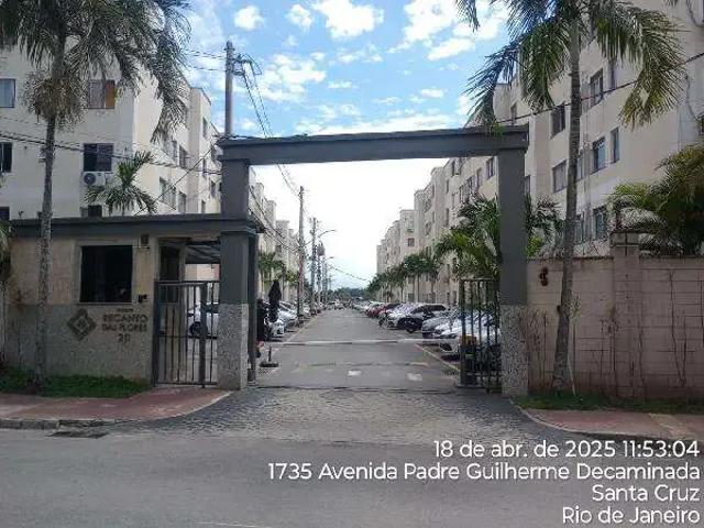 Apartamento para Venda em Rio de Janeiro/RJ Santa Cruz 2 Quartos