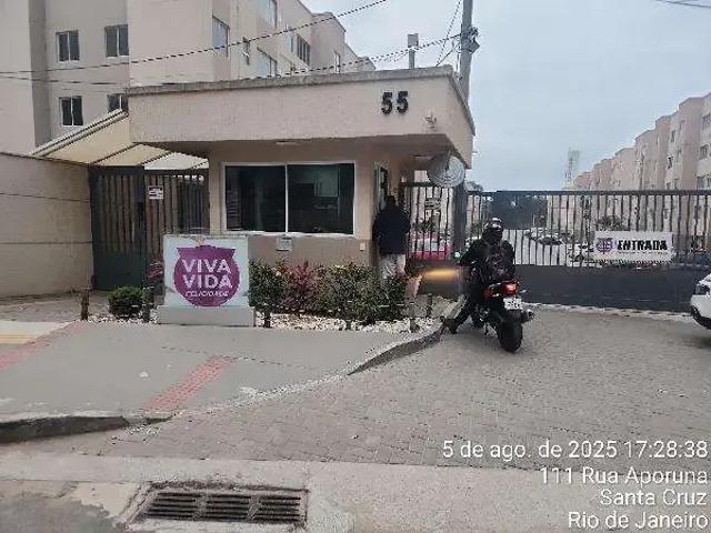 Apartamento para Venda em Rio de Janeiro/RJ Santa Cruz 2 Quartos