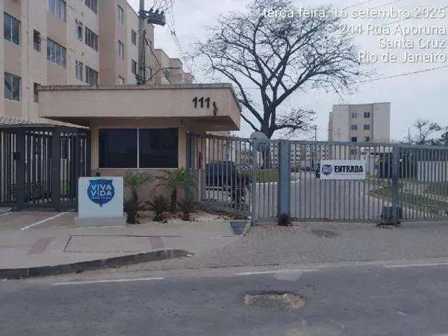 Apartamento para Venda em Rio de Janeiro/RJ Santa Cruz 2 Quartos