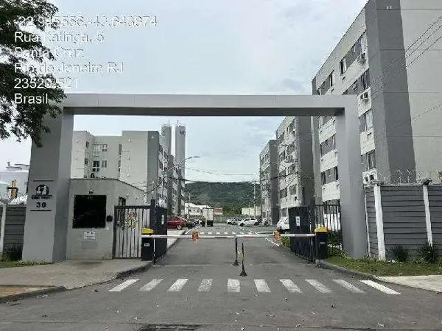 Apartamento para Venda em Rio de Janeiro/RJ Santa Cruz 2 Quartos
