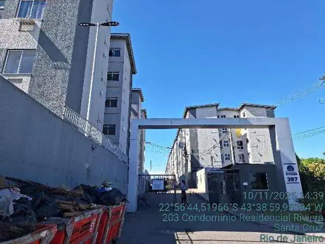 Apartamento para Venda em Rio de Janeiro/RJ Santa Cruz 2 Quartos