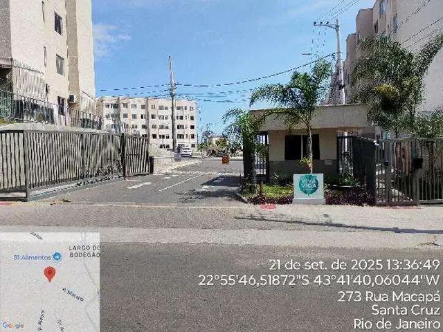 Apartamento para Venda em Rio de Janeiro/RJ Santa Cruz 2 Quartos