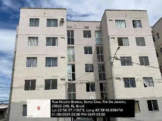 Apartamento para Venda em Rio de Janeiro/RJ Santa Cruz 2 Quartos