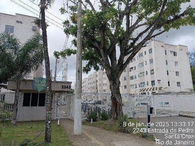Apartamento para Venda em Rio de Janeiro/RJ Santa Cruz 2 Quartos