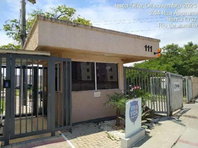 Apartamento para Venda em Rio de Janeiro/RJ Santa Cruz 2 Quartos