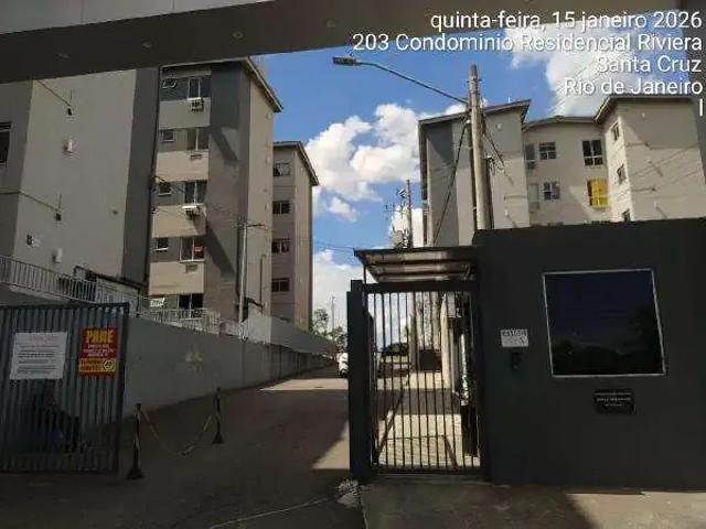 Apartamento para Venda em Rio de Janeiro/RJ Santa Cruz 2 Quartos