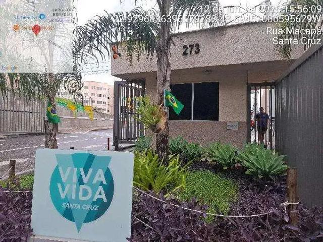 Apartamento para Venda em Rio de Janeiro/RJ Santa Cruz 2 Quartos
