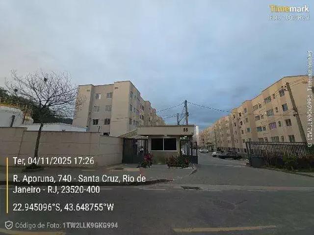 Apartamento para Venda em Rio de Janeiro/RJ Santa Cruz 2 Quartos