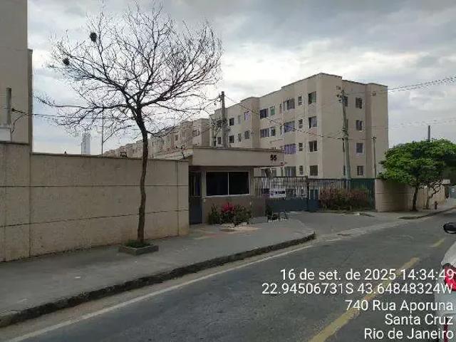 Apartamento para Venda em Rio de Janeiro/RJ Santa Cruz 2 Quartos