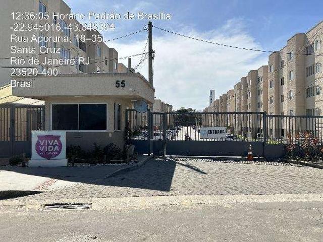 Apartamento para Venda em Rio de Janeiro/RJ Santa Cruz 2 Quartos