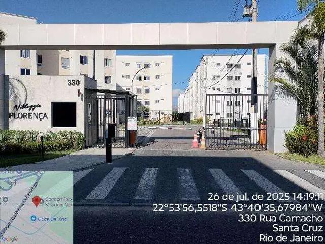 Apartamento para Venda em Rio de Janeiro/RJ Santa Cruz 2 Quartos