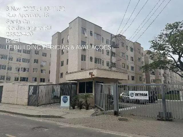 Apartamento para Venda em Rio de Janeiro/RJ Santa Cruz 2 Quartos