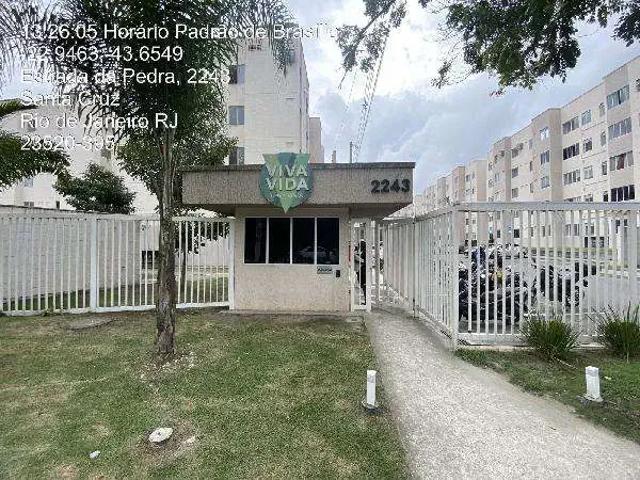 Apartamento para Venda em Rio de Janeiro/RJ Santa Cruz 2 Quartos