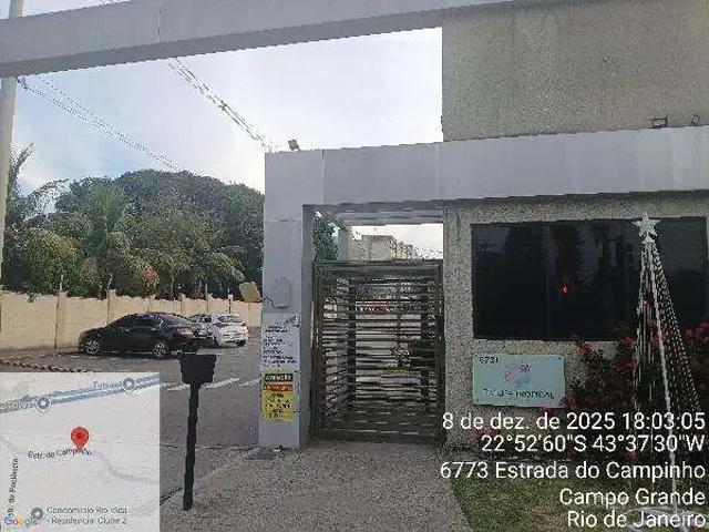 Apartamento para Venda em Rio de Janeiro/RJ Paciência 2 Quartos