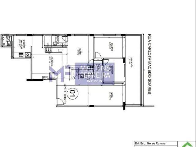 Apartamento para Venda em Rio de Janeiro/RJ Recreio dos Bandeirantes 3 Quartos
