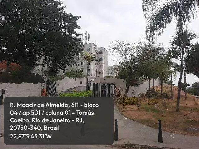 Apartamento para Venda em Rio de Janeiro/RJ Tomás Coelho 2 Quartos