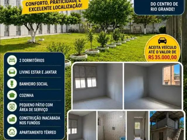 Apartamento para Venda em Rio Grande/RS Cidade Nova 2 Quartos