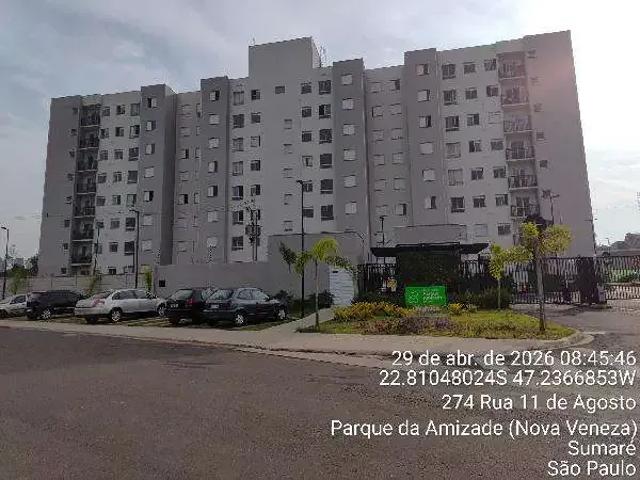 Apartamento para Venda em Sumaré/SP Parque da Amizade Nova Veneza 2 Quartos