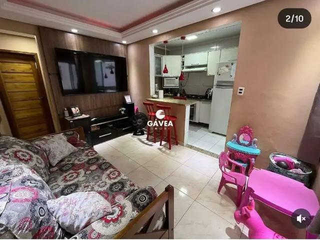 Apartamento para Venda em São Vicente/SP Centro 1 Quartos