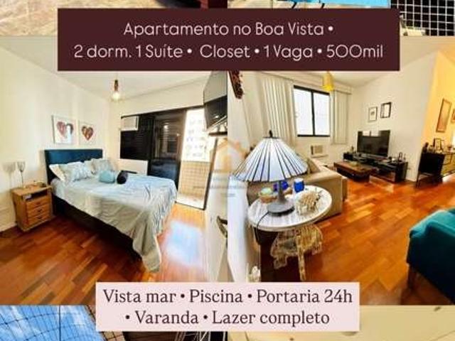 Apartamento para Venda em São Vicente/SP Centro 2 Quartos