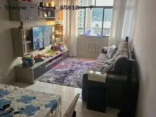 Apartamento para Venda em São Vicente/SP Centro 2 Quartos