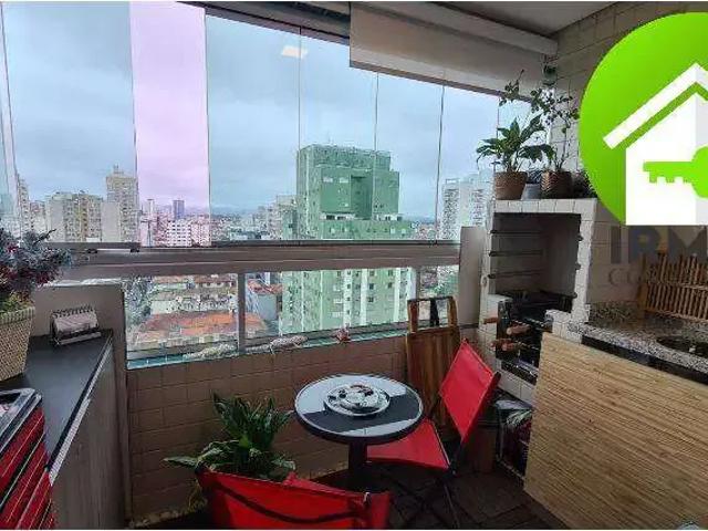 Apartamento para Venda em São Vicente/SP Itararé 3 Quartos