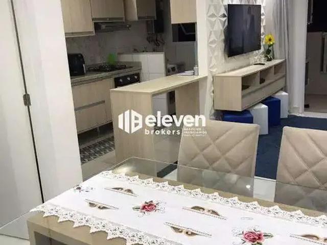 Apartamento para Venda em São Vicente/SP Vila Valença 2 Quartos