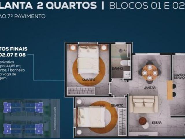 Apartamento para venda em São Bernardo, Belo Horizonte