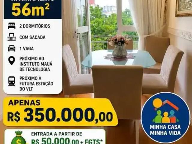 Apartamento para Venda em São Caetano do Sul/SP Mauá 2 Quartos