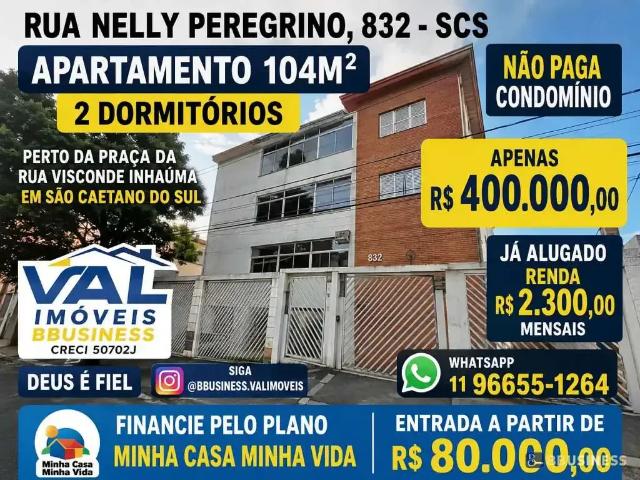 Apartamento para Venda em São Caetano do Sul/SP Nova Gerty 2 Quartos