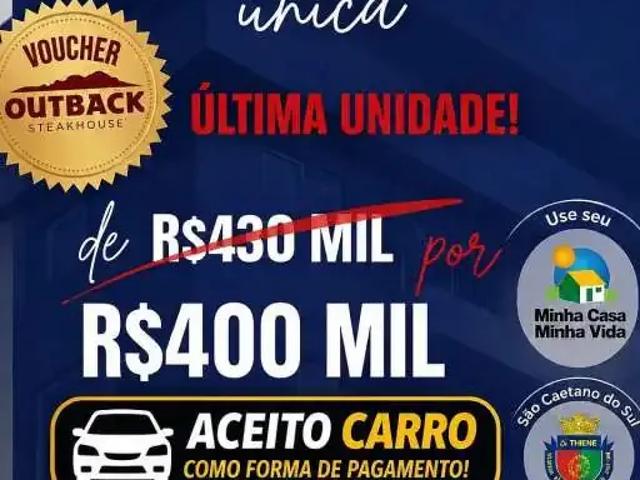 Apartamento para Venda em São Caetano do Sul/SP Nova Gerty 2 Quartos