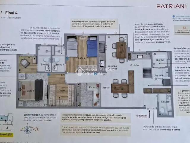 Apartamento para Venda em São Caetano do Sul/SP Cerâmica 2 Quartos