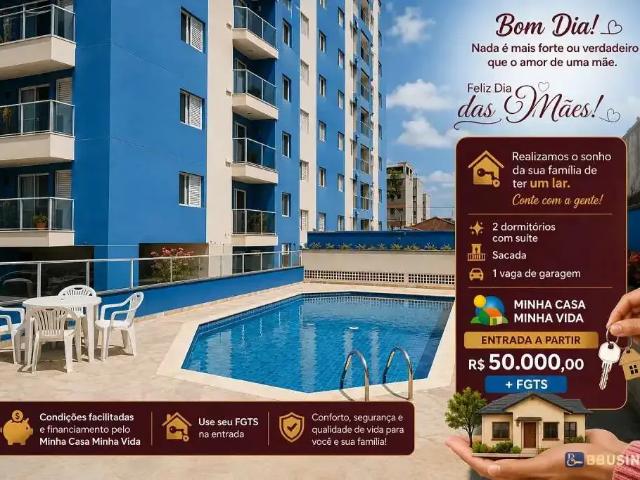 Apartamento para Venda em São Caetano do Sul/SP Santo Antônio 2 Quartos