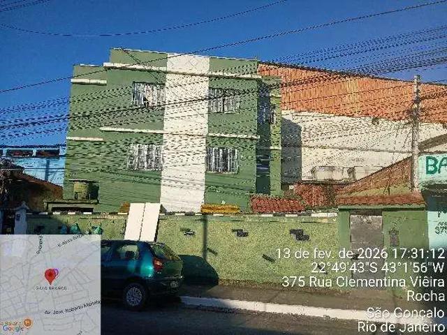 Apartamento para Venda em São Gonçalo/RJ Galo Branco 1 Quartos