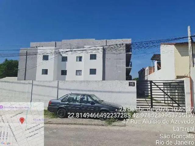 Apartamento para Venda em São Gonçalo/RJ Laranjal 2 Quartos