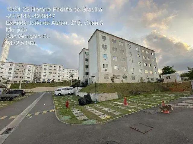 Apartamento para Venda em São Gonçalo/RJ Monjolos 2 Quartos