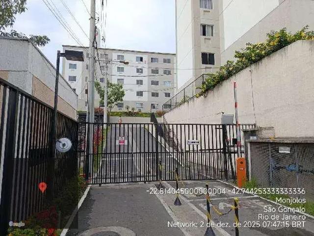 Apartamento para Venda em São Gonçalo/RJ Monjolos 2 Quartos