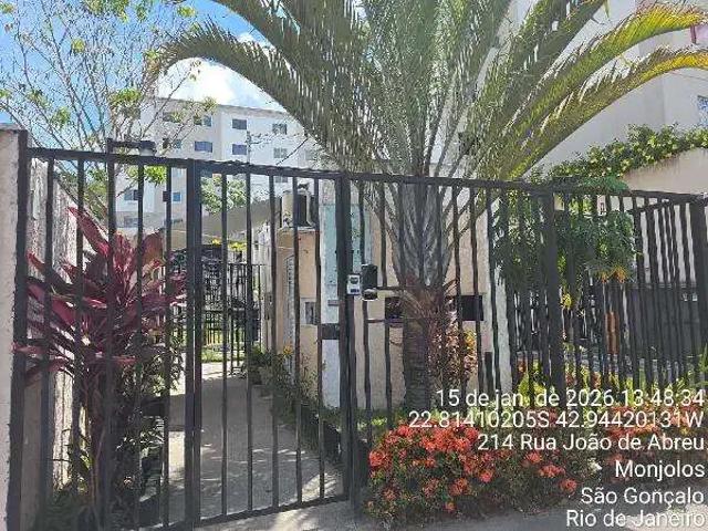 Apartamento para Venda em São Gonçalo/RJ Monjolos 2 Quartos