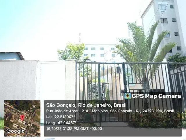 Apartamento para Venda em São Gonçalo/RJ Monjolos 2 Quartos