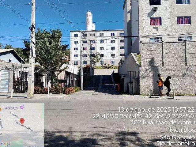 Apartamento para Venda em São Gonçalo/RJ Monjolos 2 Quartos