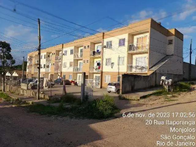 Apartamento para Venda em São Gonçalo/RJ Marambaia 2 Quartos